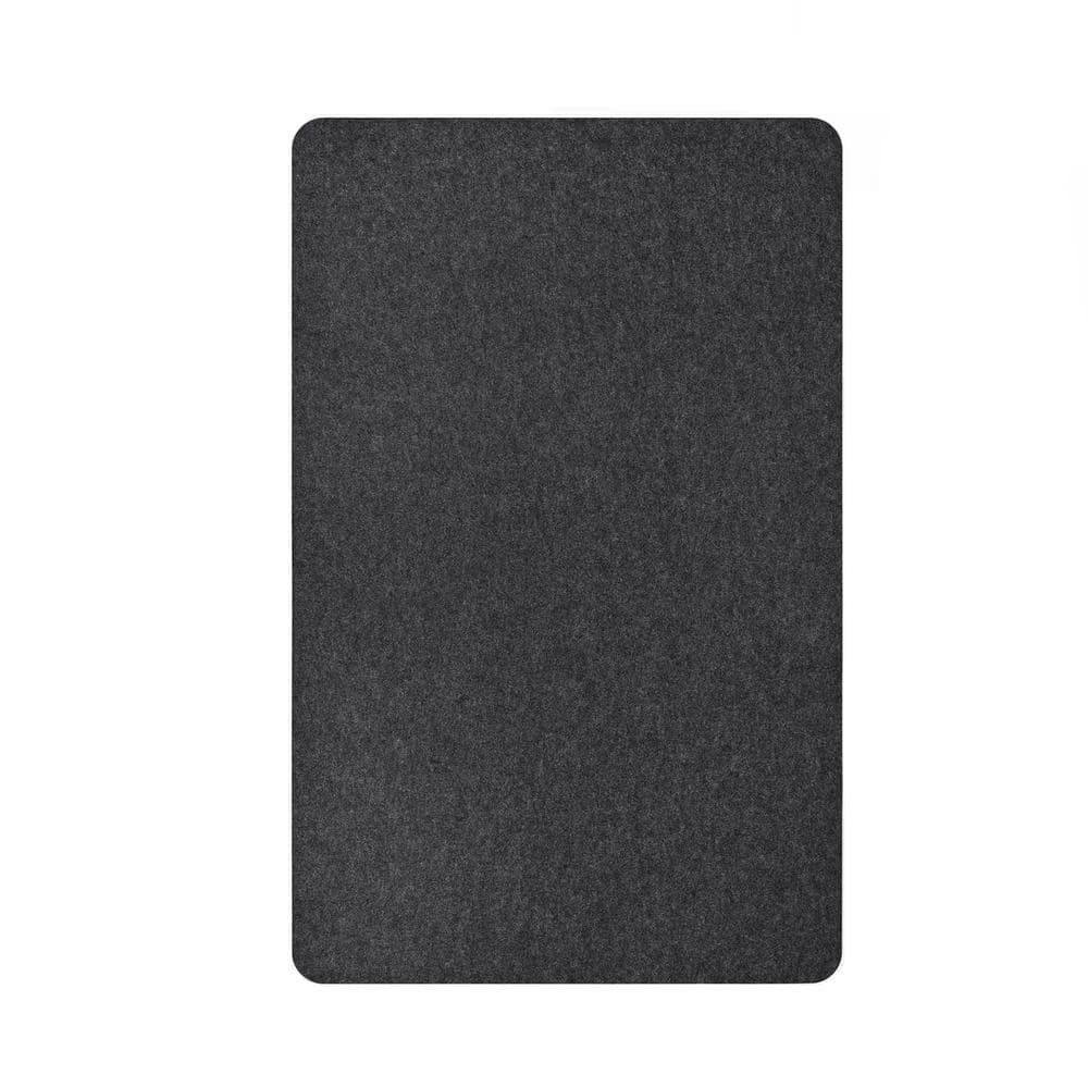 Angel Sar 55 in. x 35 in. Anti-Slip Protector Floor Mat, Chair Mat for ...