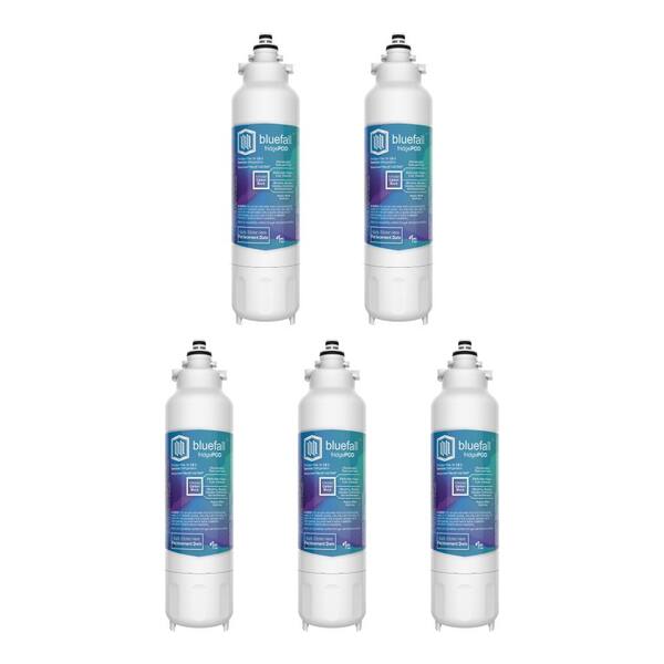 Bluefall 5 Compatible Refrigerator Water Filters Fits LG LT800P and ...