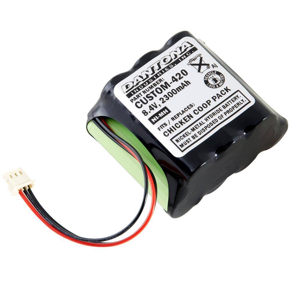 8.4V NIMH 2300mAh Custom Packs Battery AA-EZBATT CUSTOM-420 - The Home ...