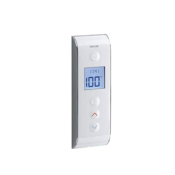 KOHLER DTV Prompt Shower Interface with ECO Mode in White K-527-E-0 ...