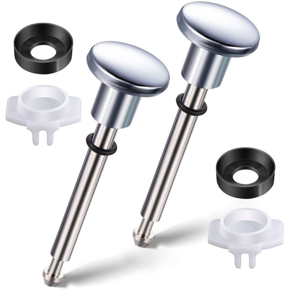 Numhew 2-Piece Tub Spout Diverter Repair Kit in Silver, Bathroom Shower ...