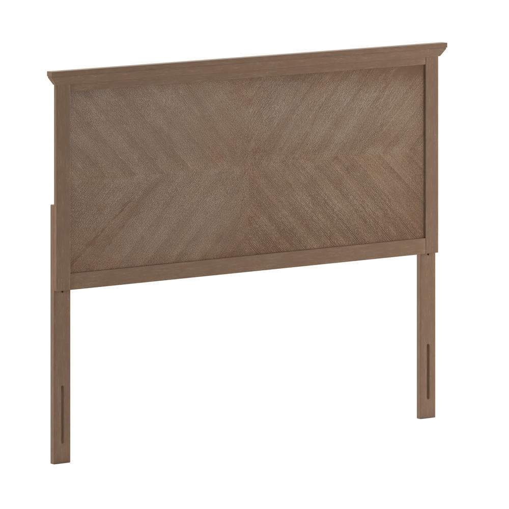 TAYLOR + LOGAN Light Brown Full Headboard HE-518798-TAYLH - The Home Depot