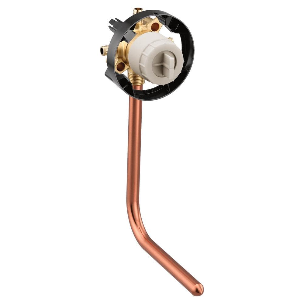 MOEN M-CORE 4-Port Tub and Shower Pre-Fabricated Mixing Valve with ...