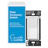 Lutron Claro Smart Accessory Switch, only for use with Diva Smart Dimmer Switch/Claro Smart ...