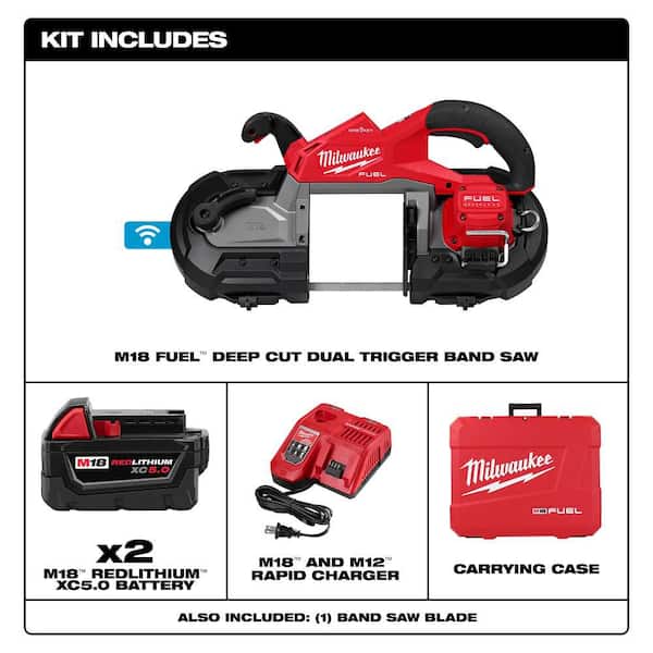 Milwaukee M18 FUEL 18V Lithium-Ion Brushless Cordless Deep Cut Dual ...