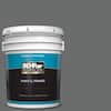 BEHR PREMIUM PLUS 5 gal. #770F-5 Dark Ash Satin Enamel Exterior Paint ...