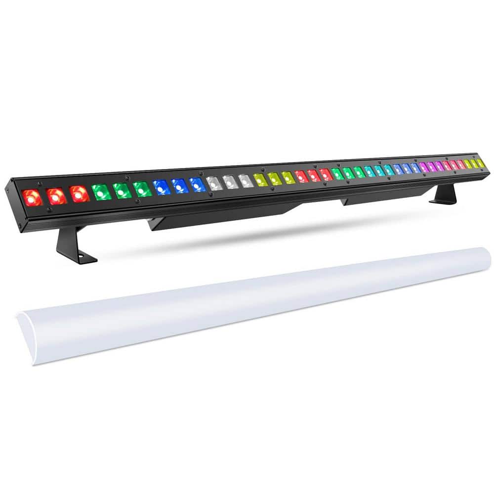 36LEDs RGBW DMX Light Bar with Detachable Cover Chasing Function 41 ...