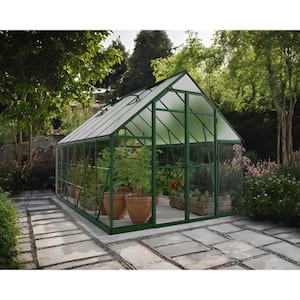CANOPIA by PALRAM Balance 10 ft. x 12 ft. Hybrid Silver/Clear ...
