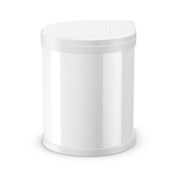 Hailo Compact-Box M Trash Can, 4 Gal, Lid-Lift, Small Kitchen Bin ...