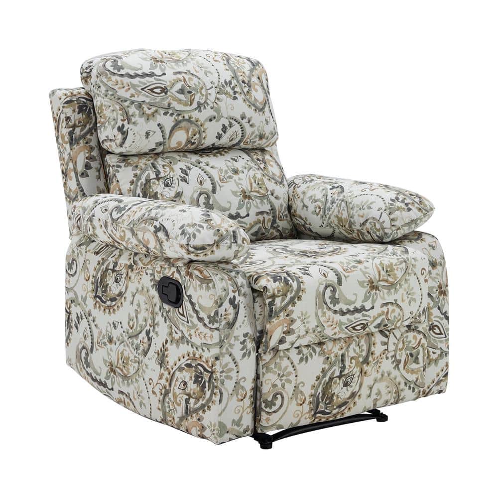 ARTFUL LIVING DESIGN Carina Sage Paisley Patterned Polyester Manual ...