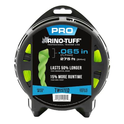 Rino-Tuff Universal Fit .065 in. x 275 ft. Pro Twisted Replacement Line ...