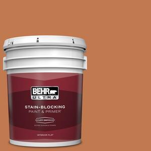 BEHR ULTRA 1 gal. #240D-6 Chivalry Copper Extra Durable Satin Enamel ...