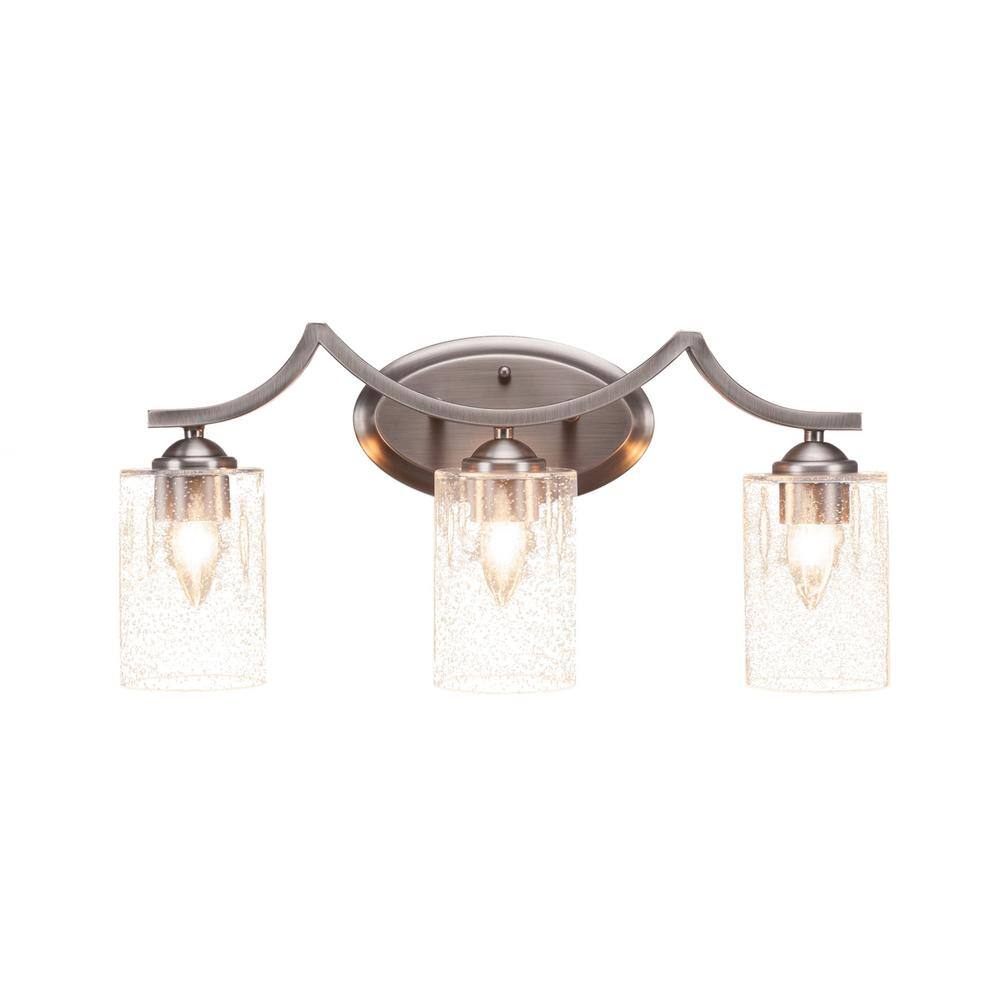 Cleveland 7 in. 1-Light Graphite Vanity Light 5R53GP300 - The Home Depot