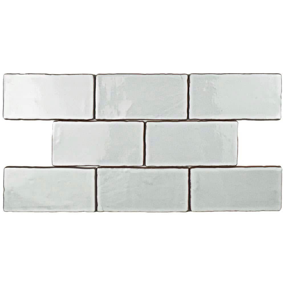 Merola Tile Antic Special Milk 3 in. x 6 in. Ceramic Wall Take Home ...