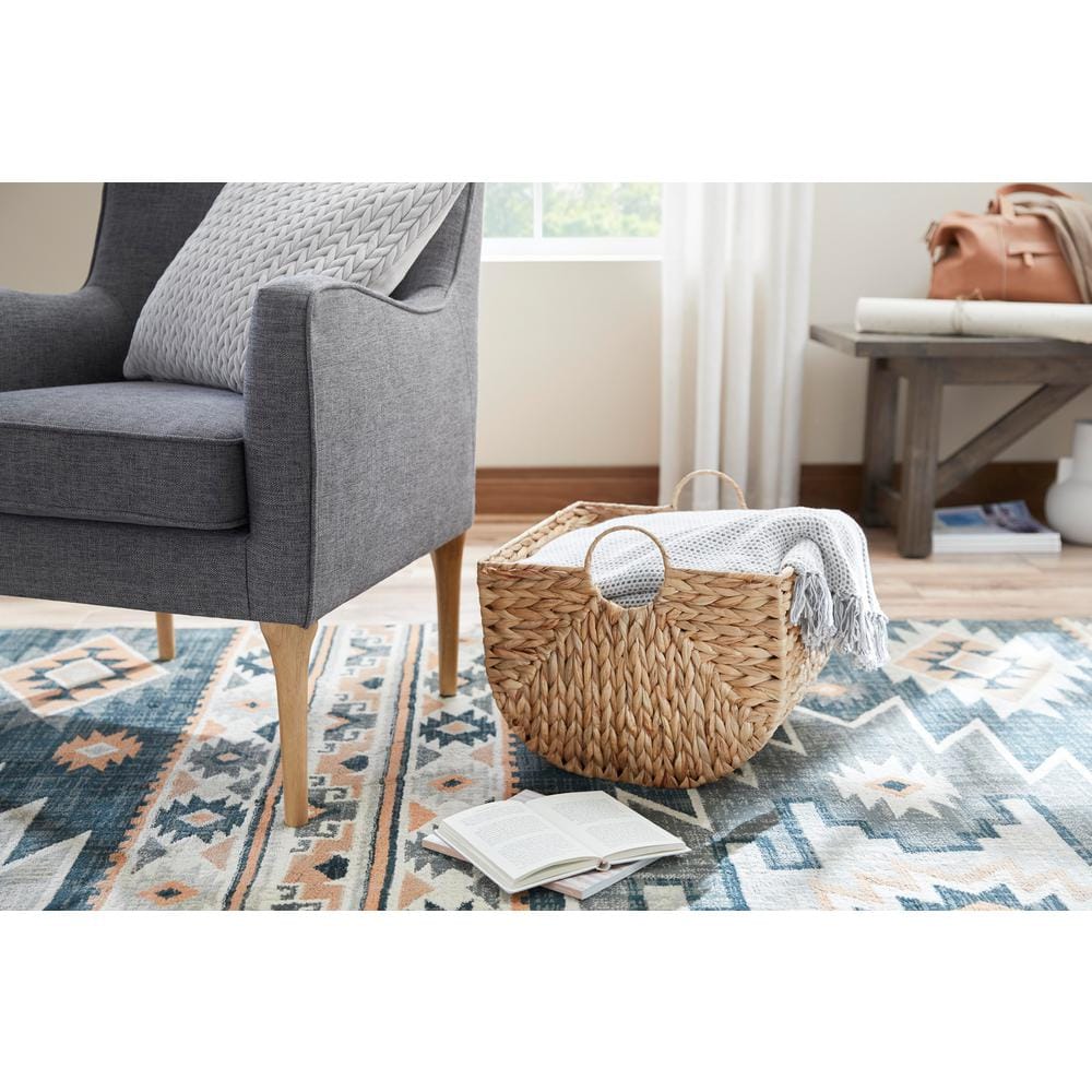 Home Decorators Collection Woven Seagrass Storage Basket JY4141HDB ...