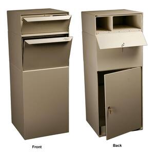 dVault Full Service Vault Mailbox with Mail and Package Delivery in ...