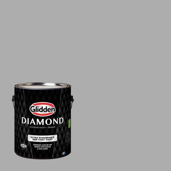 Glidden Diamond 1 gal. PPG1001-4 Flagstone Ultra-Flat Interior Paint ...