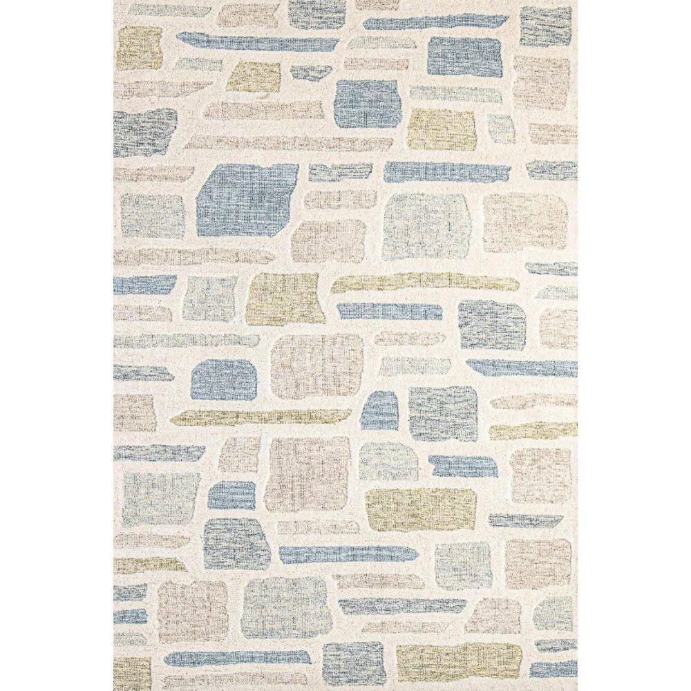 BASHIAN Verona Multi 5 ft. x 8 ft. (5 ft. x 7 ft. 6 in.) Geometric ...