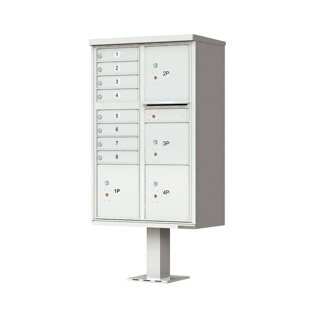 Florence USPS Delivery Pedestal Mounted vital Cluster Box Unit with 8 ...