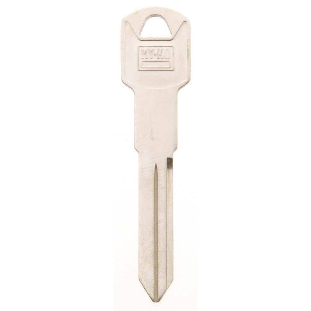 HY-KO Blank General Motors Key 11010B86 - The Home Depot