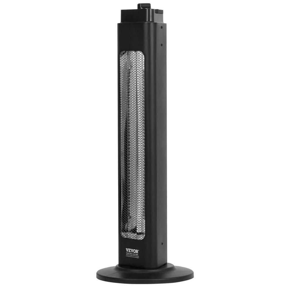 1500W 3-Speed Electric Space Heater Infrared Heate with Remote Control ...