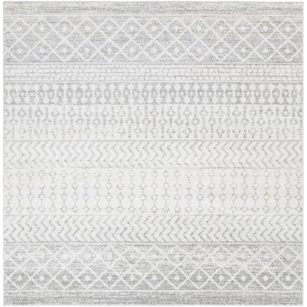 Livabliss Laurine Grey 10 ft. x 10 ft. Indoor Area Rug S00161038894 ...