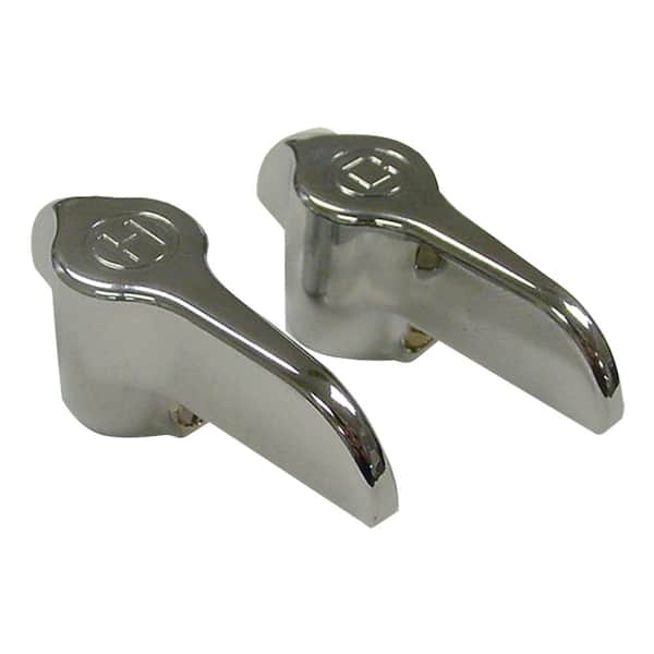Everbilt Pair of Universal Faucet Handles with Lever Handle Design in ...