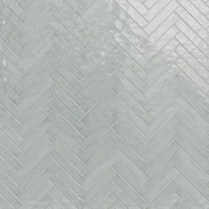 Ivy Hill Tile Newport Sage Gray 2 in. x 10 in. x 11mm Polished Ceramic ...