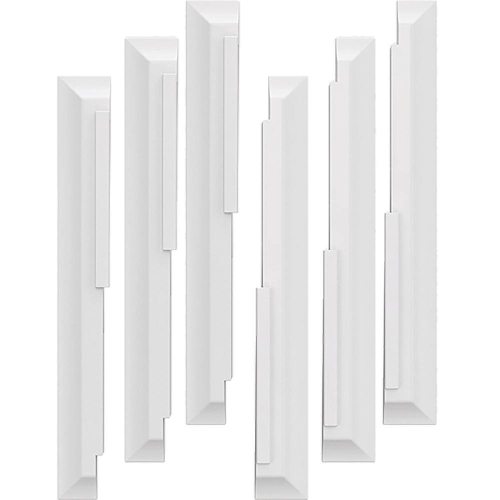 Hampton Bay Derby Pure White Custom Wall Plate End Caps (3-Pack ...