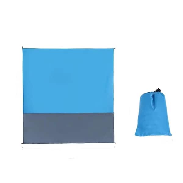 Shatex 79 in.x 83 in. Beach Mat Sand Proof Picnic Blanket Water ...