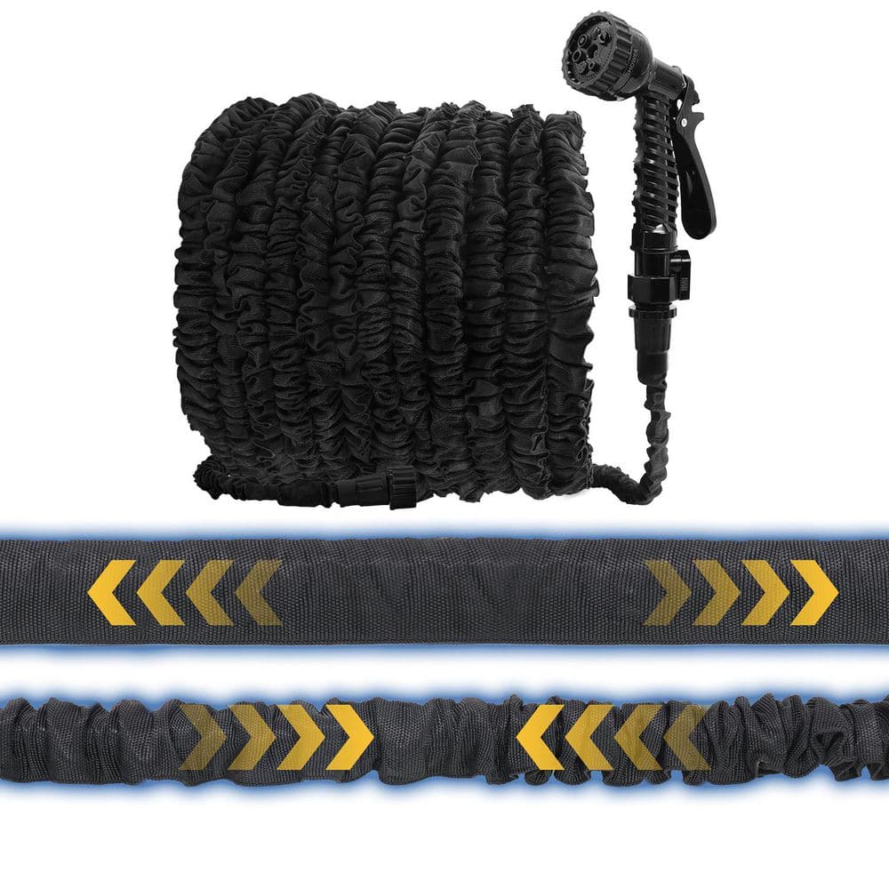 GardenJoy Lightweight 3/4 in. x 100 ft. Expandable Water Garden Hose ...