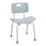 Drive Medical Grey Bathroom Safety Shower Tub Bench Chair RTL12203KDR - The Home Depot