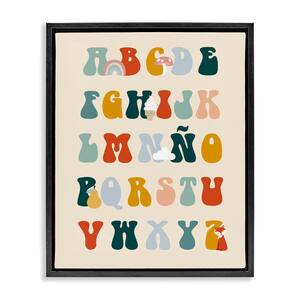 Stupell Industries Spanish Alphabet Soft Illustrations by Lil' Rue ...