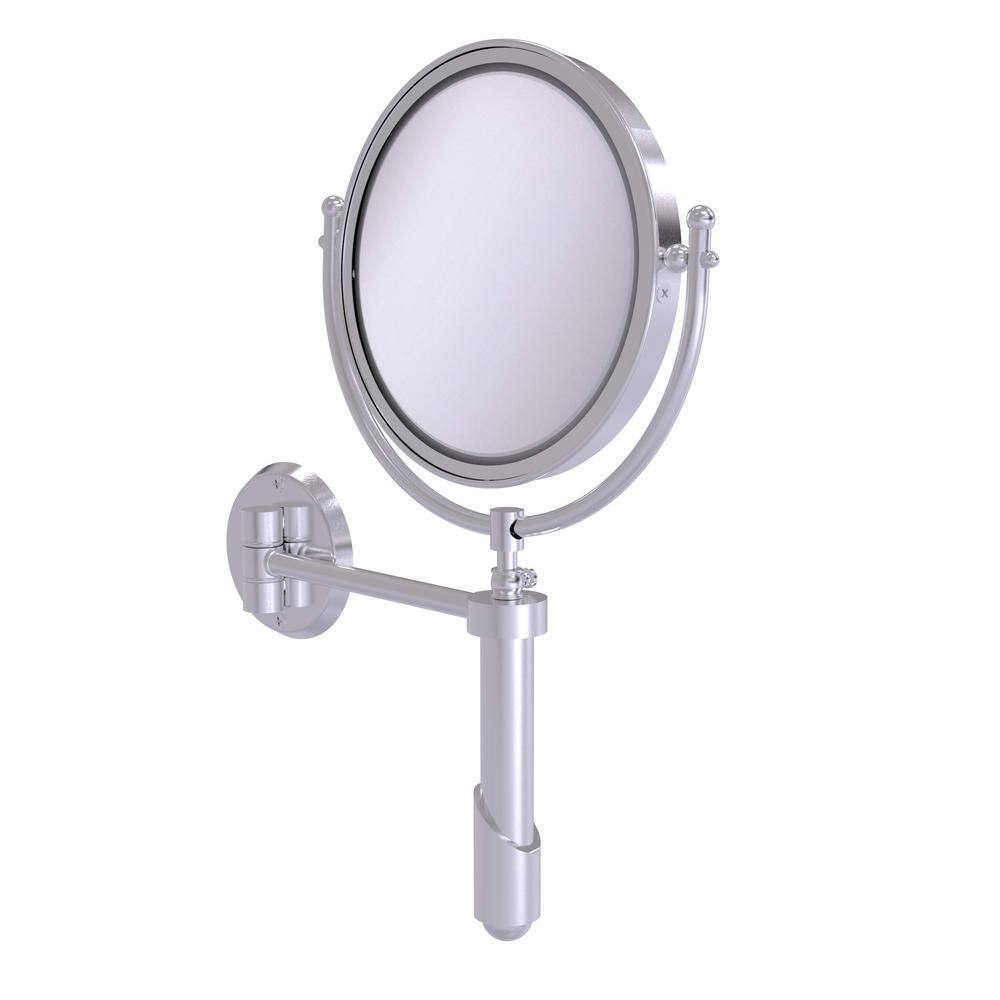 Allied Brass Soho 8in. W x 15in. H Round Framed Wall Mounted Magnifying ...