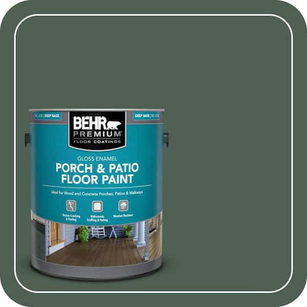 BEHR PREMIUM 1 gal. #PPU11-20 Congo Gloss Enamel Interior/Exterior ...