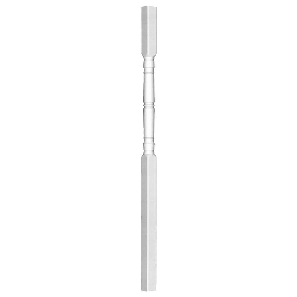 Veranda 4 in. x 4 in. x 104 in. White Structural Porch Post 73003563 ...