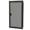 RITESCREEN Ready-to-Assemble 48 in. x 80 in. Bronze Aluminum Sliding ...