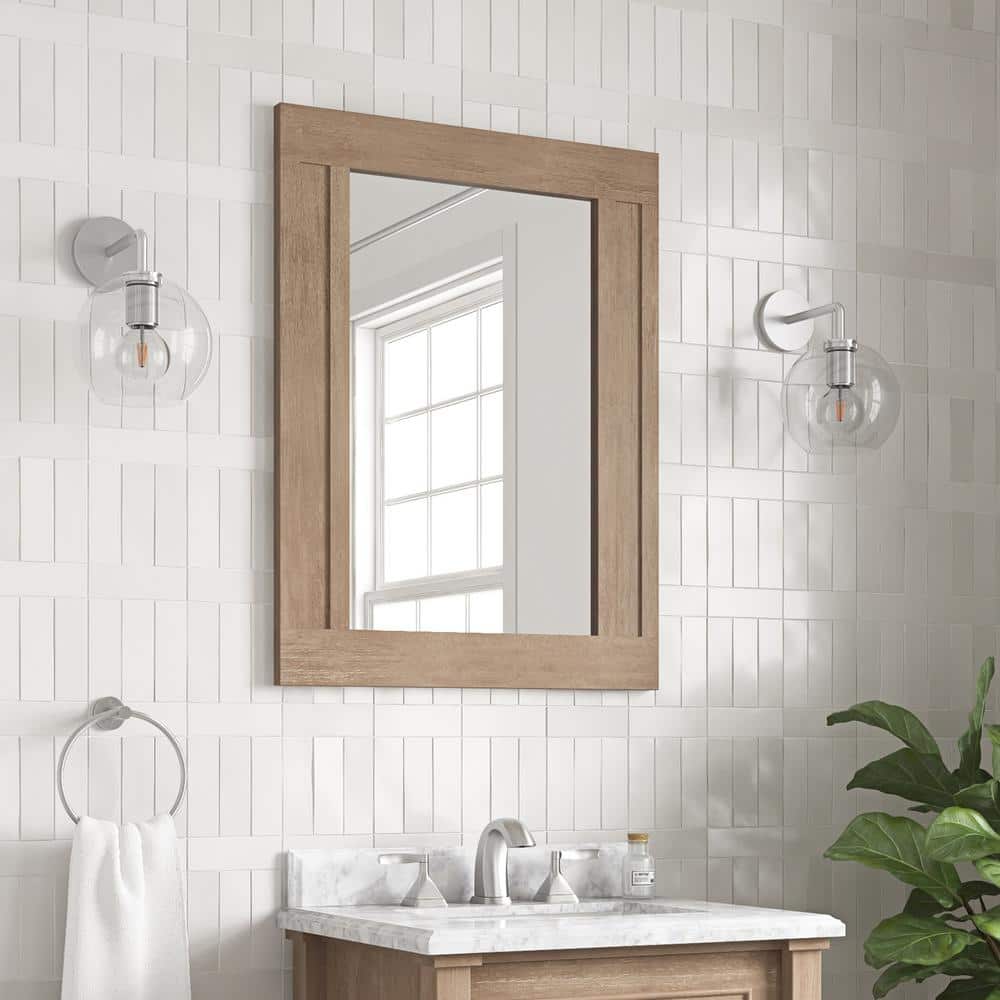 Oak Framed Vanity Mirrors