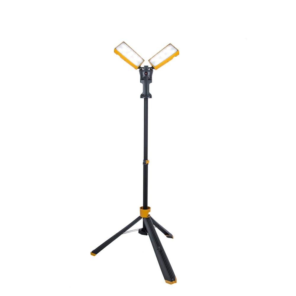 LUTEC 7000-Lumen Integrated LED Work Light with Tripod 6290XL - The ...