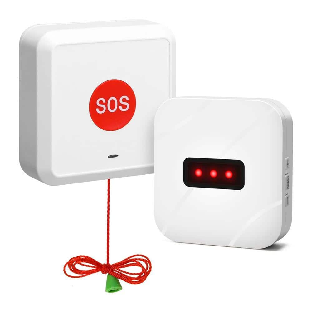 Lukyamzn Emergency Call Light System with Pull Cord and Call Button ...