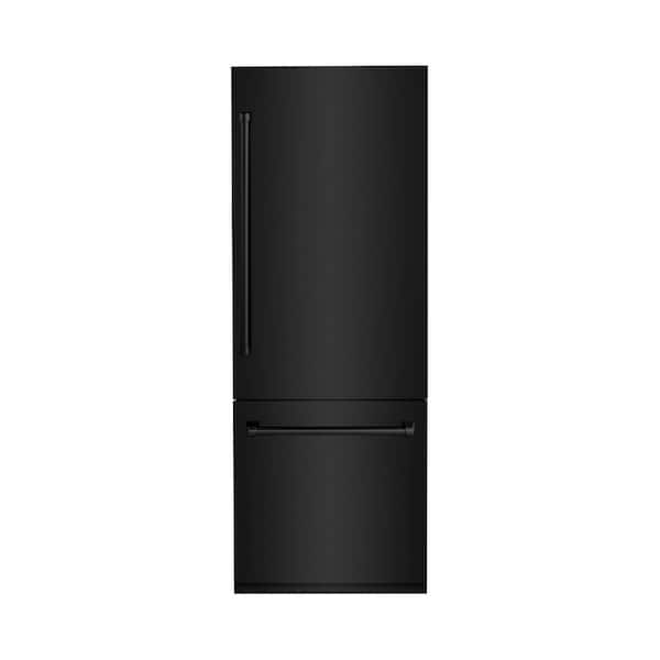 ZLINE Kitchen and Bath 30 in. 2-Door Bottom Freezer Refrigerator with ...