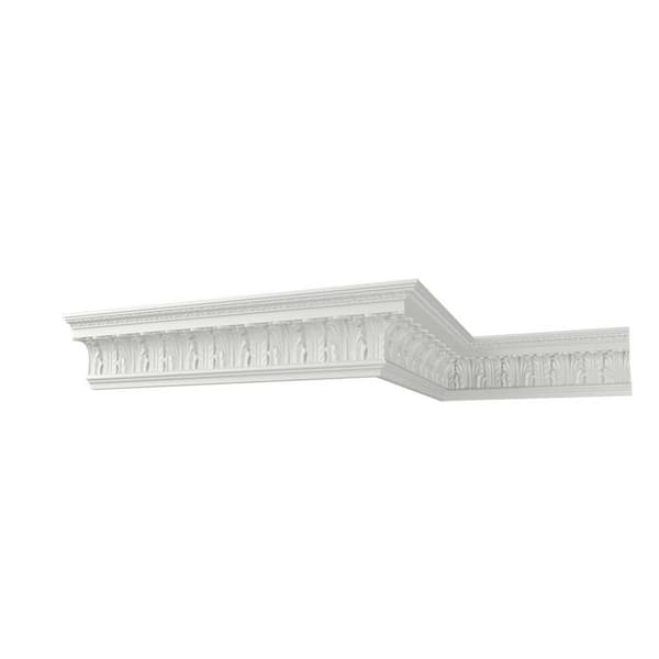 Ekena Millwork Micah 5.125 in. D x 8.625 in. W x 96 in. L Polyurethane ...