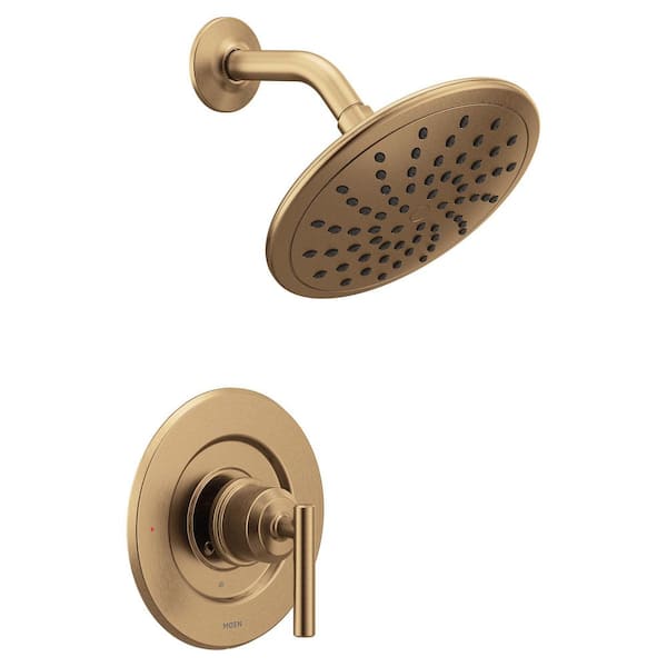 MOEN Gibson Posi-Temp Pressure Balancing Modern Shower Only Trim with 8 ...