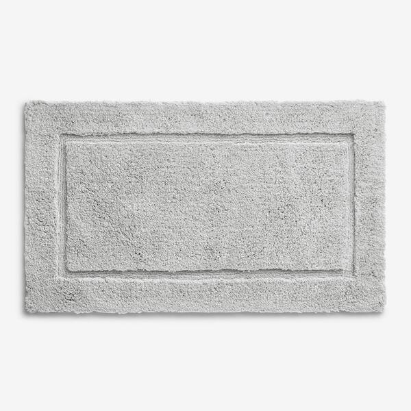 The Company Store Legends Hotel 24 in. x 40 in. Light Gray Bath Rug ...