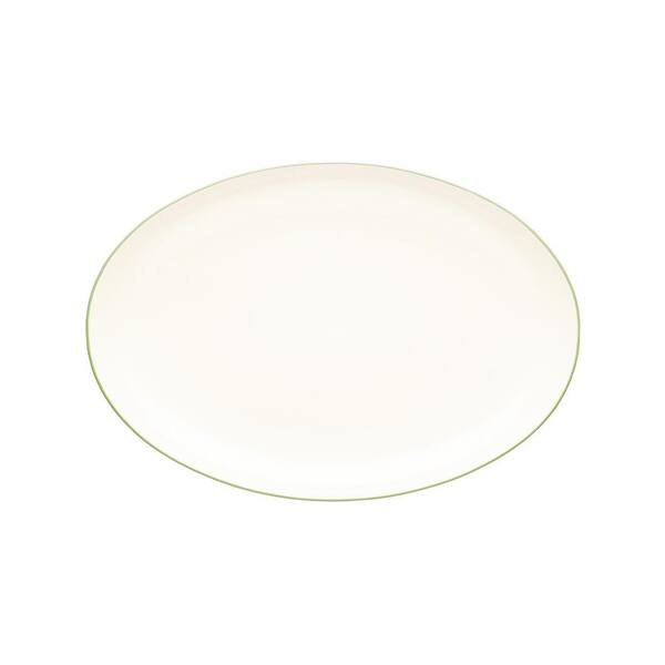 Noritake Colorwave Apple Green Stoneware Oval Platter 16 in. 8094-414 ...