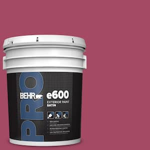 BEHR PRO 1 gal. #120D-5 Glazed Raspberry Low Luster Exterior Paint ...