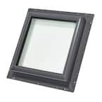 VELUX 22-1/2 in. x 46-1/2 in. Fixed Curb-Mount Skylight with Tempered ...