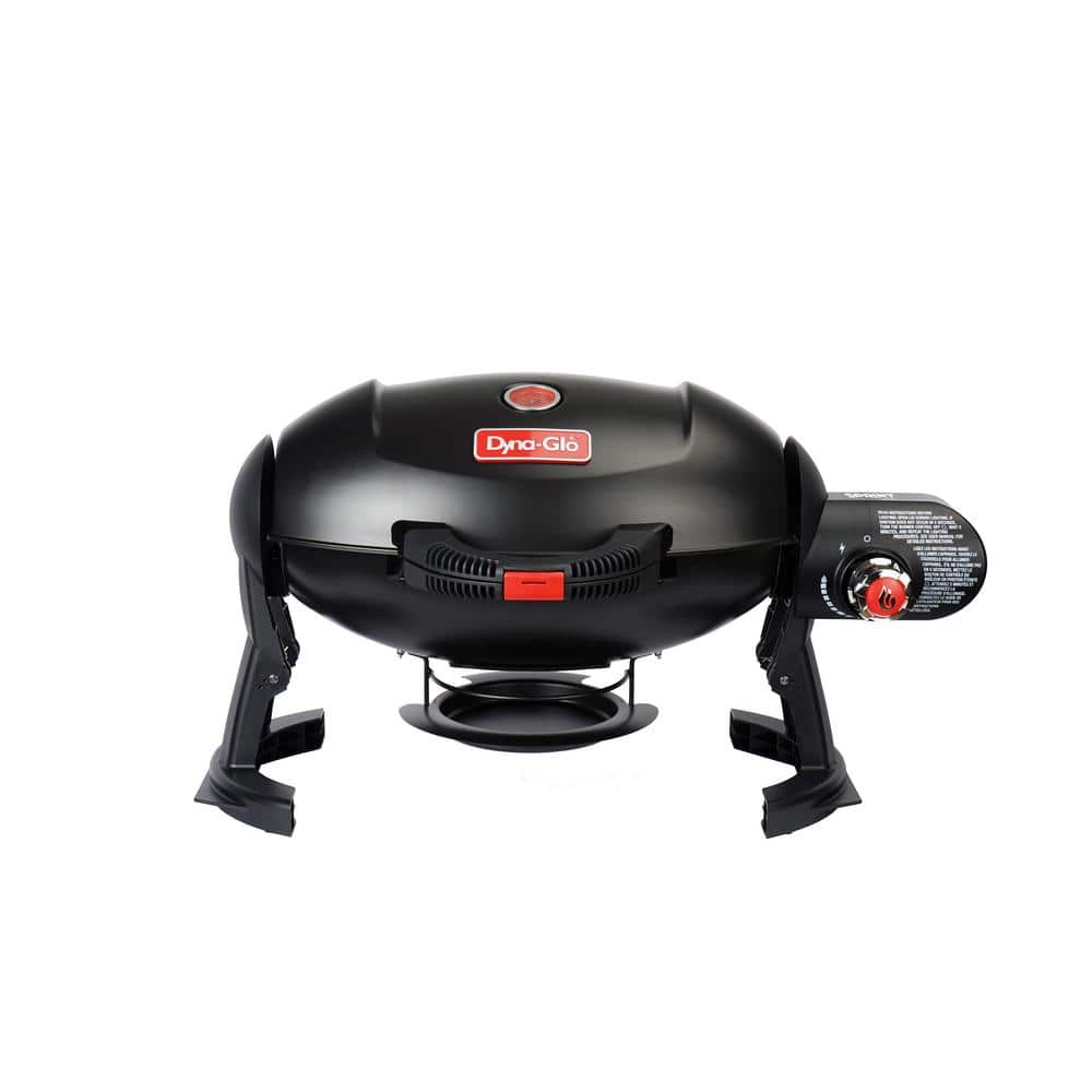 Dyna-Glo SPRINT 1 Burner Portable Propane Gas Grill in Black DGR165CNP ...