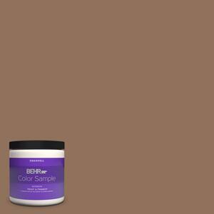 BEHR PREMIUM PLUS 5 gal. #N240-6 Wild Mustang Semi-Gloss Enamel ...