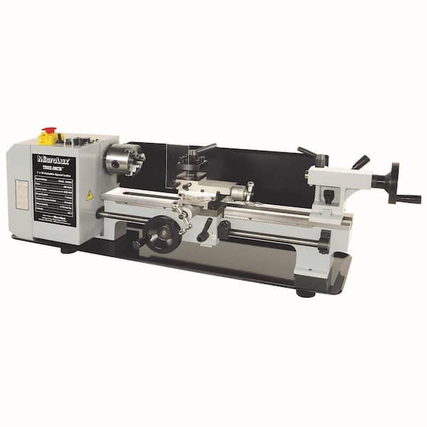 MicroLux True Inch 7 in. x 16 in. Mini Lathe-84631 - The Home Depot